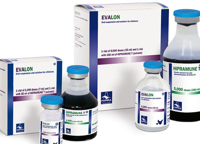 Landing with all components | HIPRA